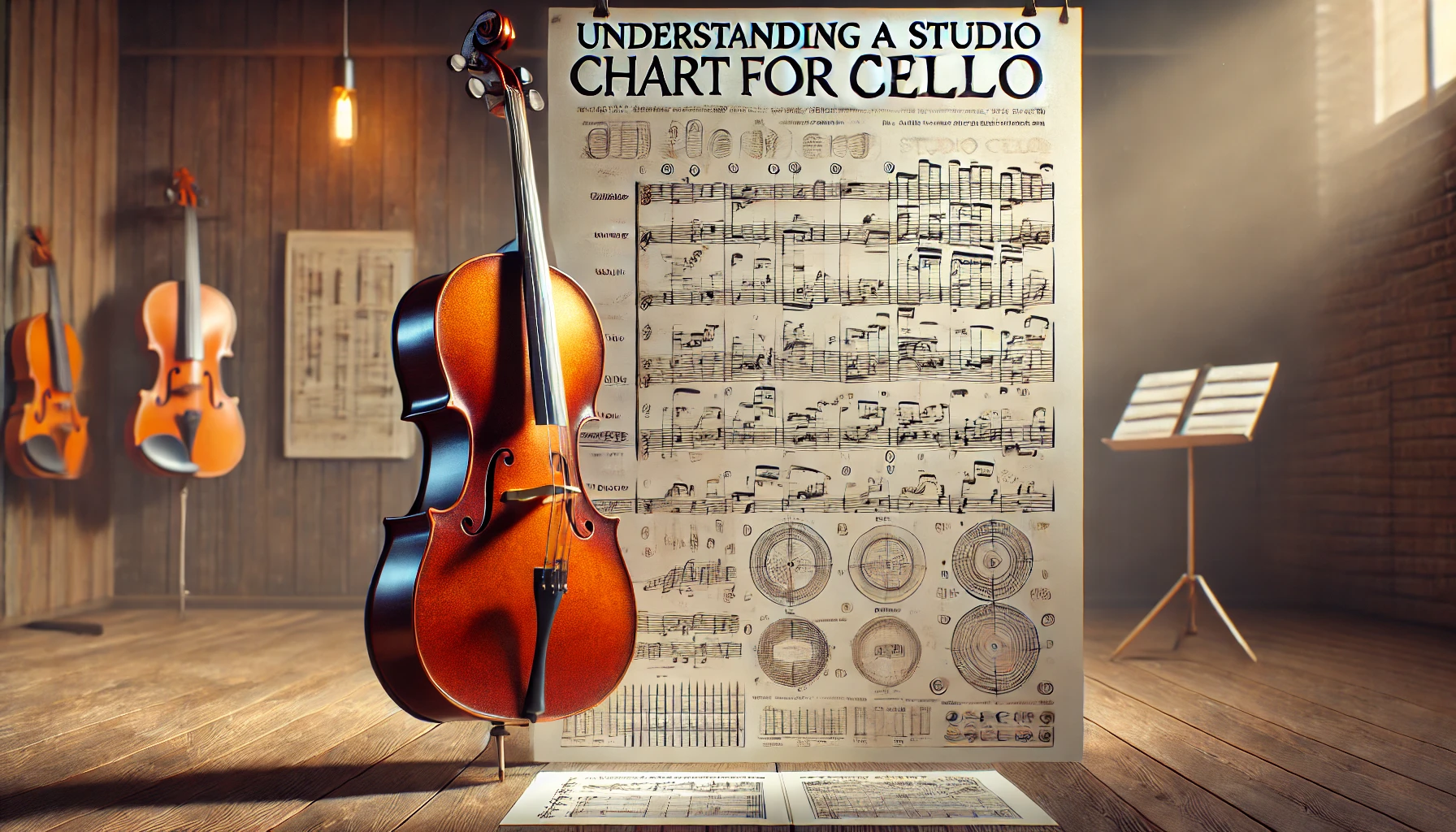 Understanding A Studio Chart For Cello - Hub Posts